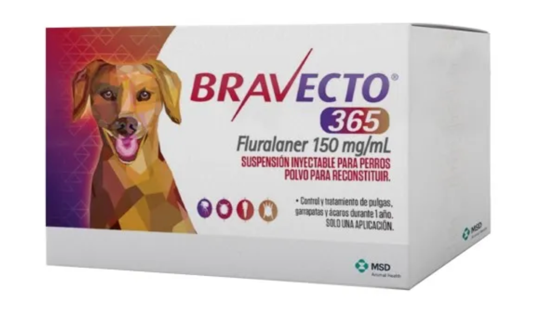 Bravecto 365 (Inyectable 1 año) - MSD – Distribuidora Ean Pet´s