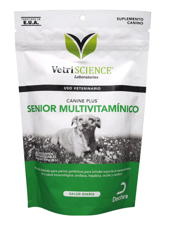Canine Plus Multivitamínico 60 tabletas - DECHRA – Distribuidora Ean Pet´s